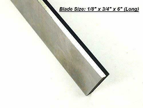Set of 5 HSS Blades 1/8"x 3/4" (Wide) x 6" (Long) Parting Or Cut Off ...