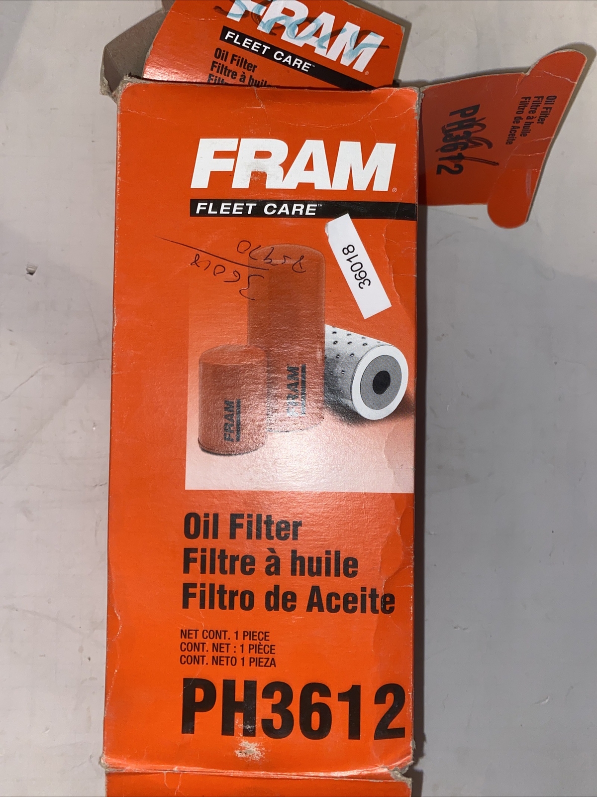 Fram PH3612 - cross reference oil filters | oilfilter-crossreference.com