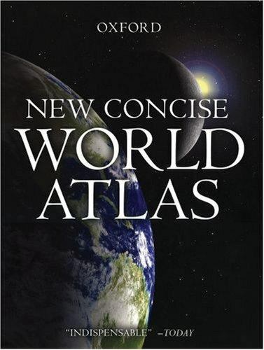 NEW CONCISE WORLD ATLAS - OXFORD - VERY LARGE HARDCOVER - LIKE NEW ...