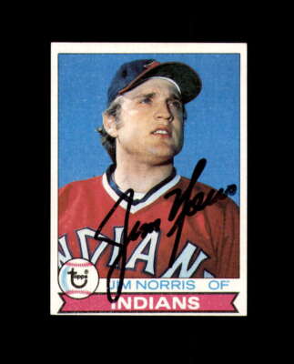 Jim Norris Signed Original 1979 Topps Cleveland Autograph | eBay