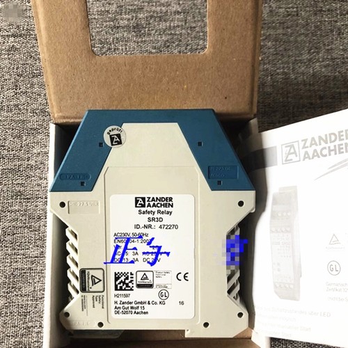 1pcs ZANDER AACHEN Safety Relay SR3D 24V 472272/472270 | eBay