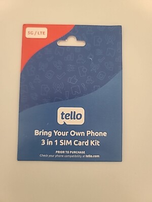 tello mobile sim card | eBay