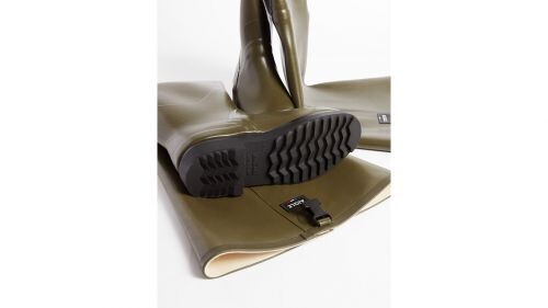 Aigle Truite Waders Natural Rubber Multi Purpose Waterproof Fishing ...