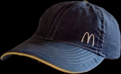 McDonalds Hat Employee Crew Baseball Cap 100% Genuine Uniform | eBay UK