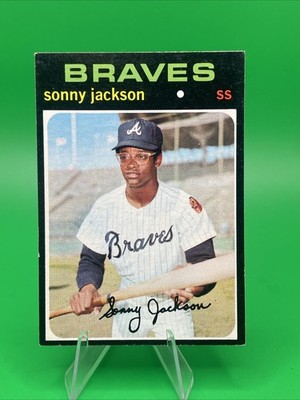 1971 Topps Set-Break #587 Sonny Jackson Clean No Creases | eBay