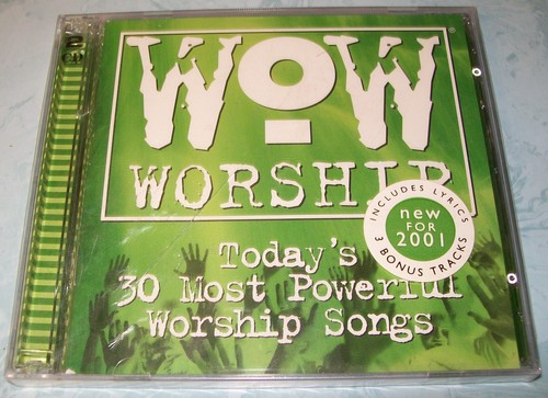 WOW Worship - 30 Songs by Various (2-CD Set, 2001) New Unopened ...