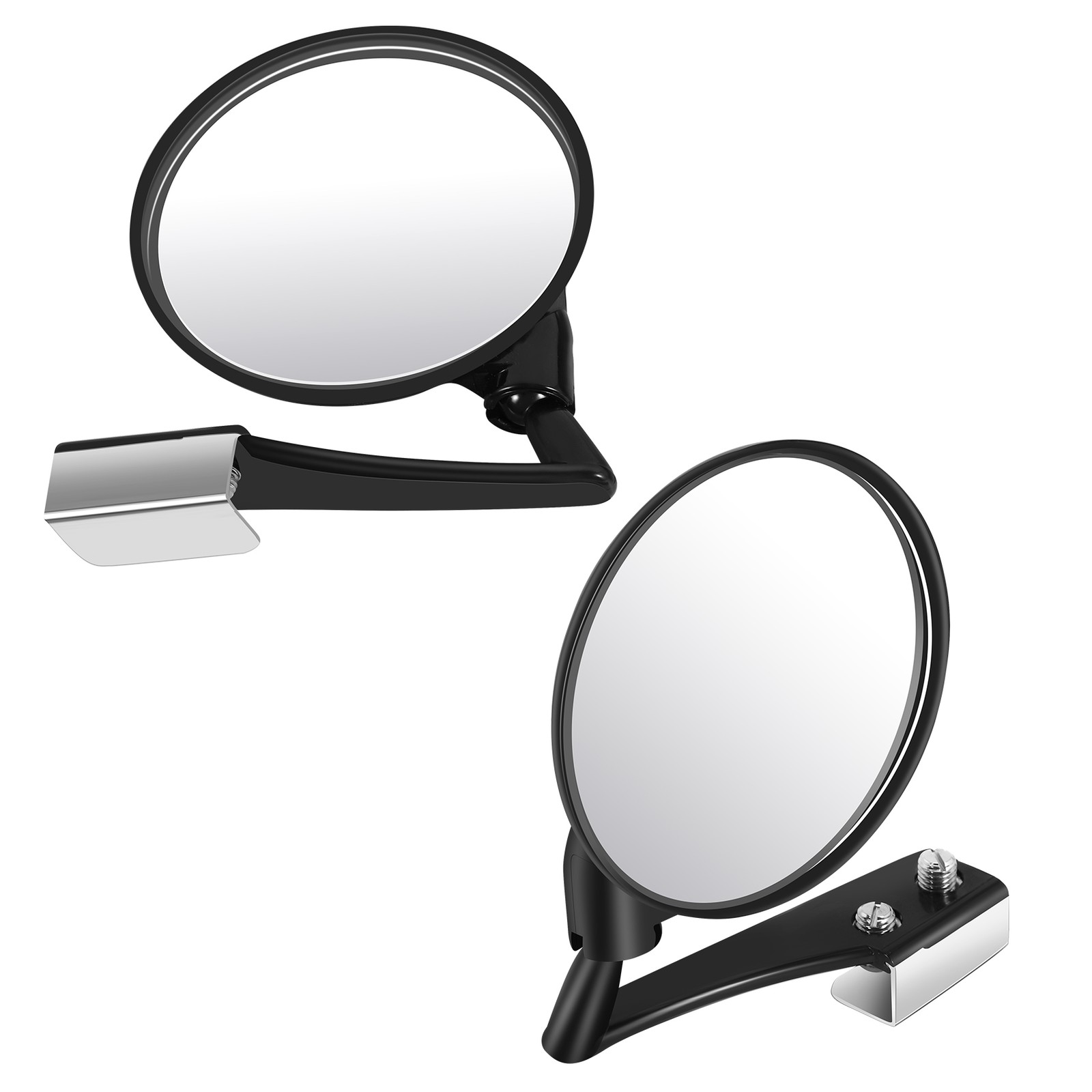 1 Set of 2 Car Blind Spot Mirrors Car Side Convex Wide Angle Round ...