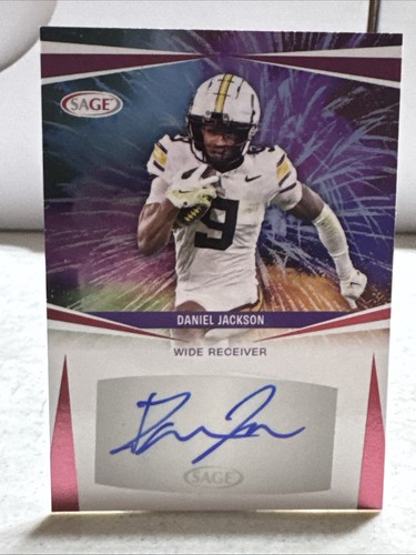 2025 Sage High Series Football - Daniel Jackson - AUTO - 🔥 Free ...