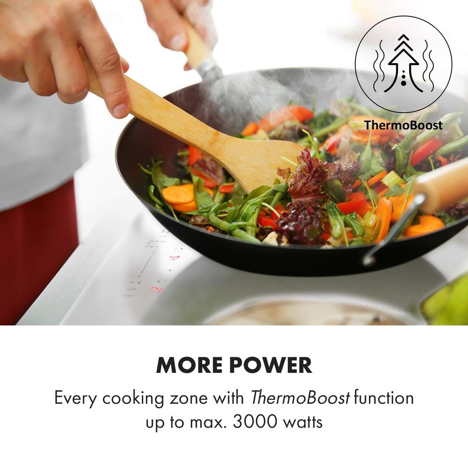 Induction Hob 90 cm 5 Ring Glass Ceramic Electric Induction Range ...