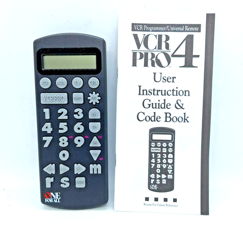 Universal Remote /VCR Programmer Control #URC-6885 For TV VCR Boxes CD ...