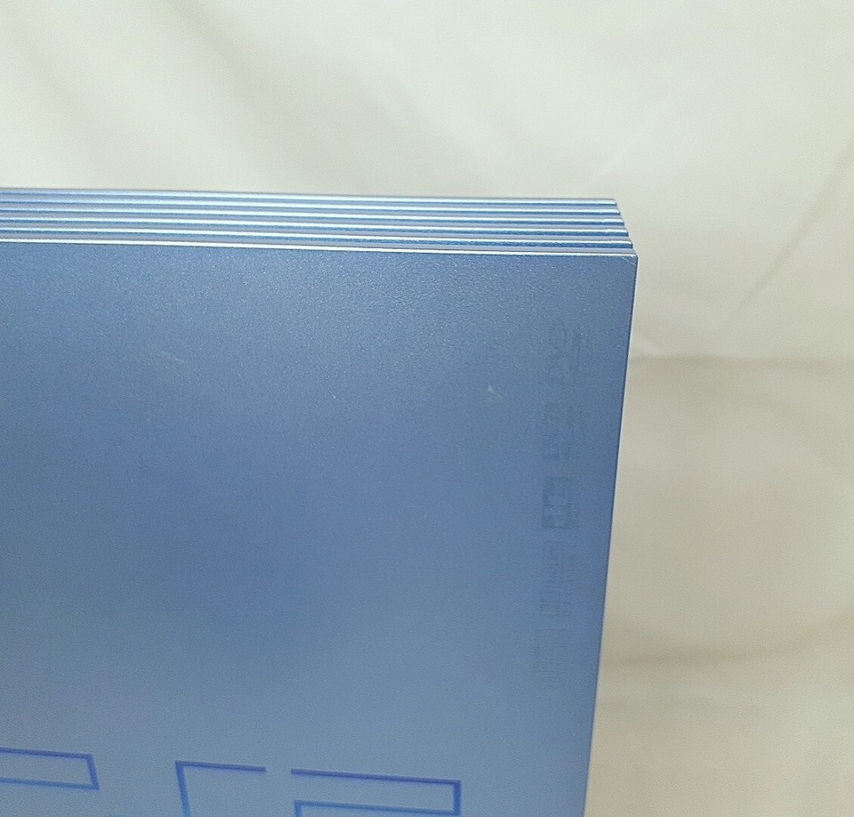 PS2 Aqua Blue Console Controller set Playstation2 NTSC-J Japan Tested ...