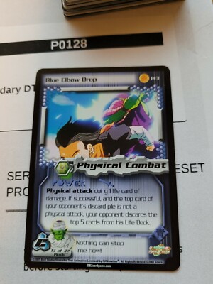 Blue Elbow Drop - #143 - RARE - Cell Saga Unlimited - Dragon Ball Z CCG ...