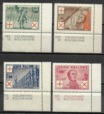 Wallonian Legion stamps 1942 MI I-IV MNH VF | eBay