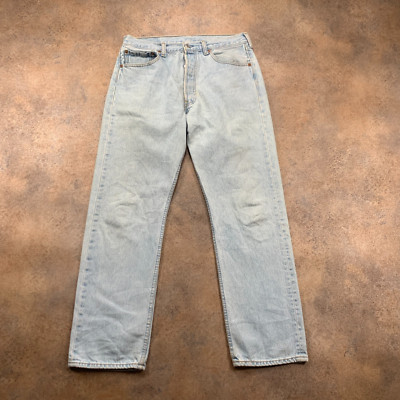 Vintage LEVI'S 501 Jeans Mens (33 Inch Waist) (30 Inch Leg) Regular Fit ...