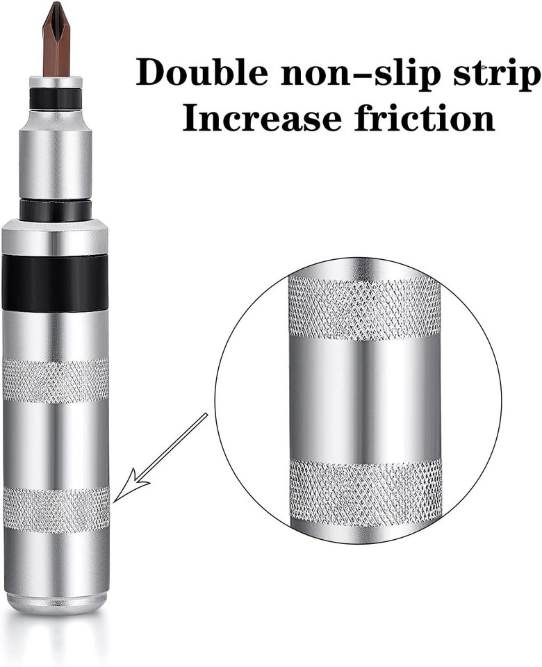 1/2" Manual Hand Impact Driver Set Extractor-12 PCS Impact Screwdriver ...