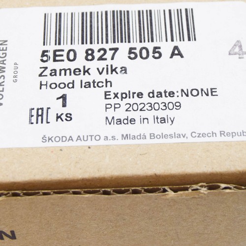 New SKODA OCTAVIA 5E MK3 Rear Tailgate Boot Lock 5E0827505A | eBay