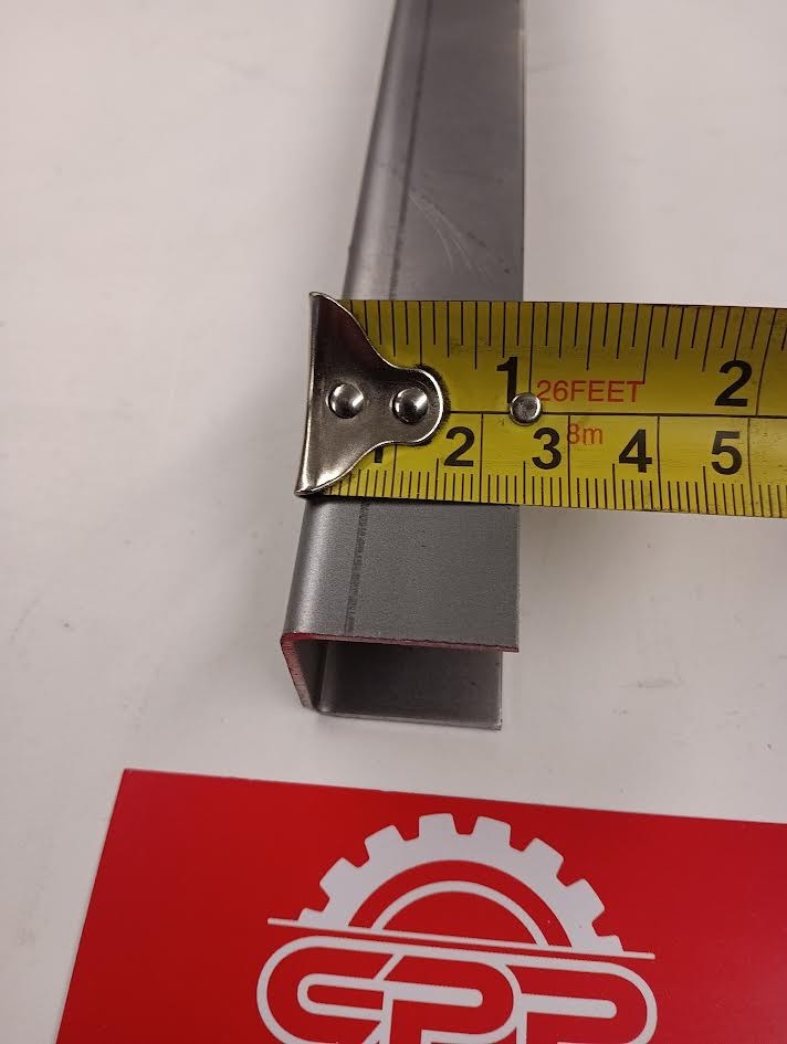 Steel U C Channel Section 25mm x 25mm 1.5mm Thick. option for custom ...