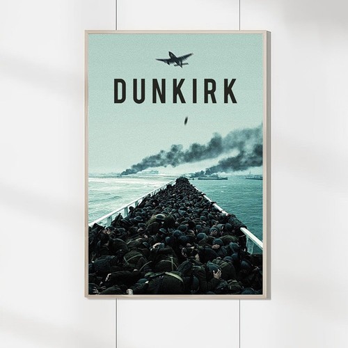 Dunkirk 2017 Movie Poster Print - WWII Film Wall Art Room Decor | eBay