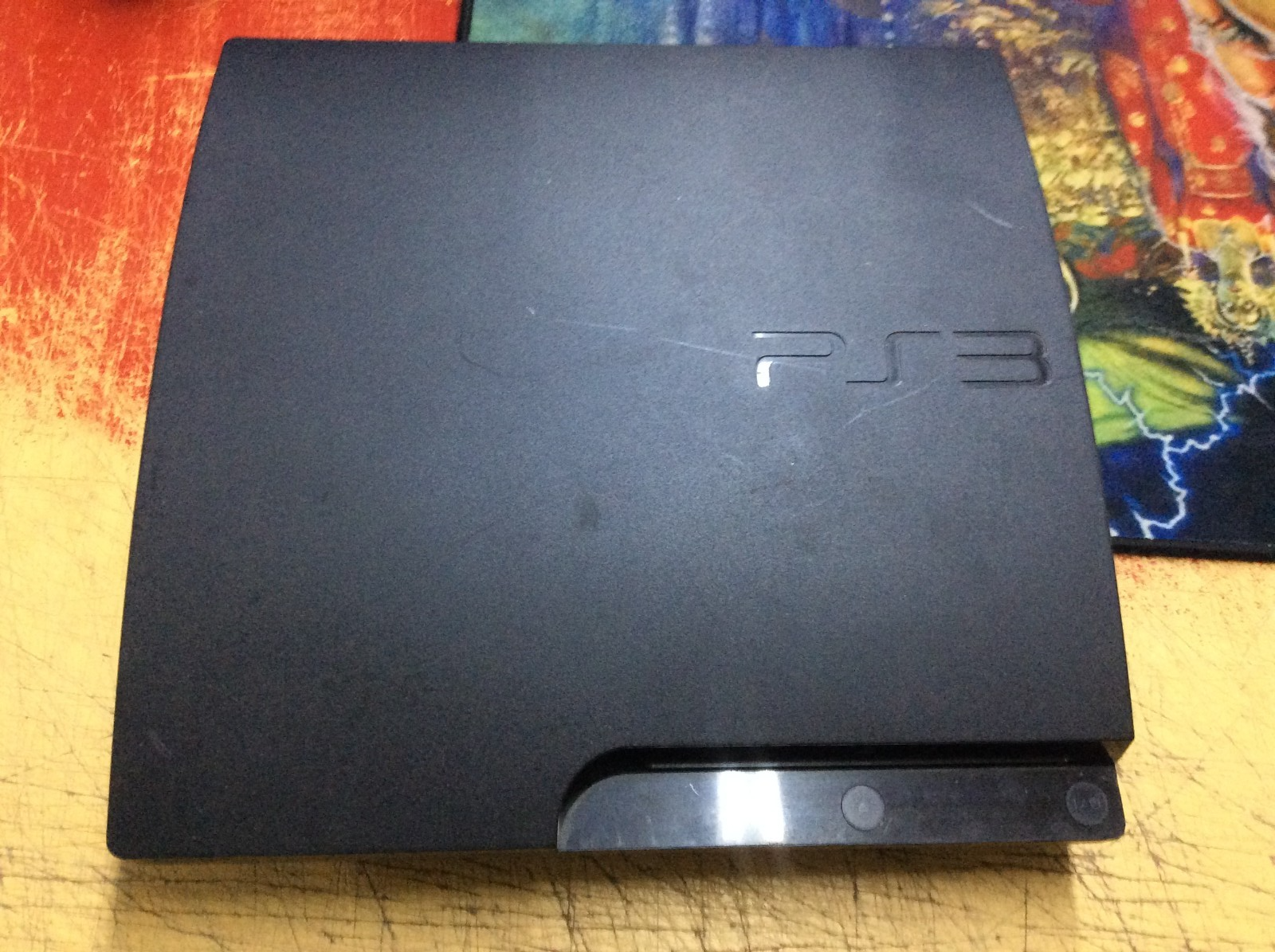 Sony PlayStation 3 Slim PS3 Black Console Gaming System Only CECH-3001A ...