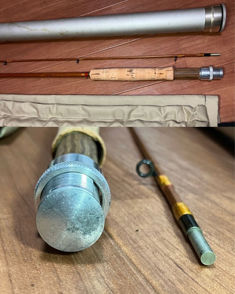 Orvis Midge Custom 7'9" 5wt Bamboo Fly Rod with Case, Used 1981 | eBay