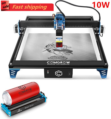 Comgrow Z1 Laser Engraver 10W Output Power with Laser Rotary Roller | eBay