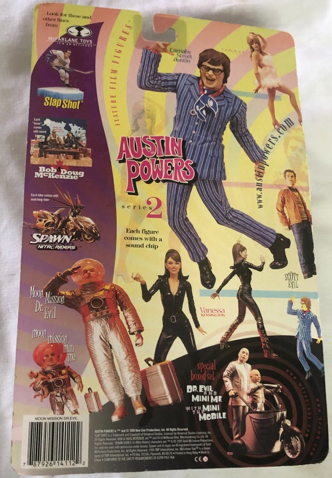McFarlane Toys Austin Powers Moon Mission Dr. Evil action figure, Brand ...