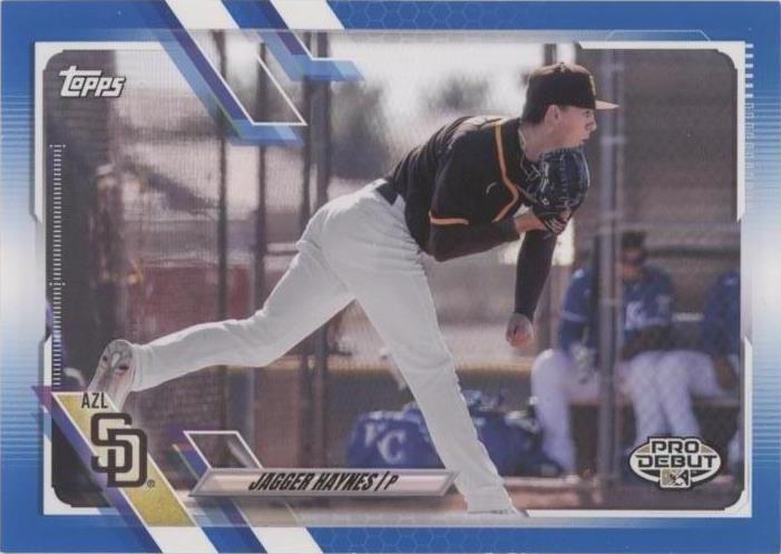 2021 Topps Pro Debut - Jagger Haynes #PD-49 Blue /150 (RC) for sale ...