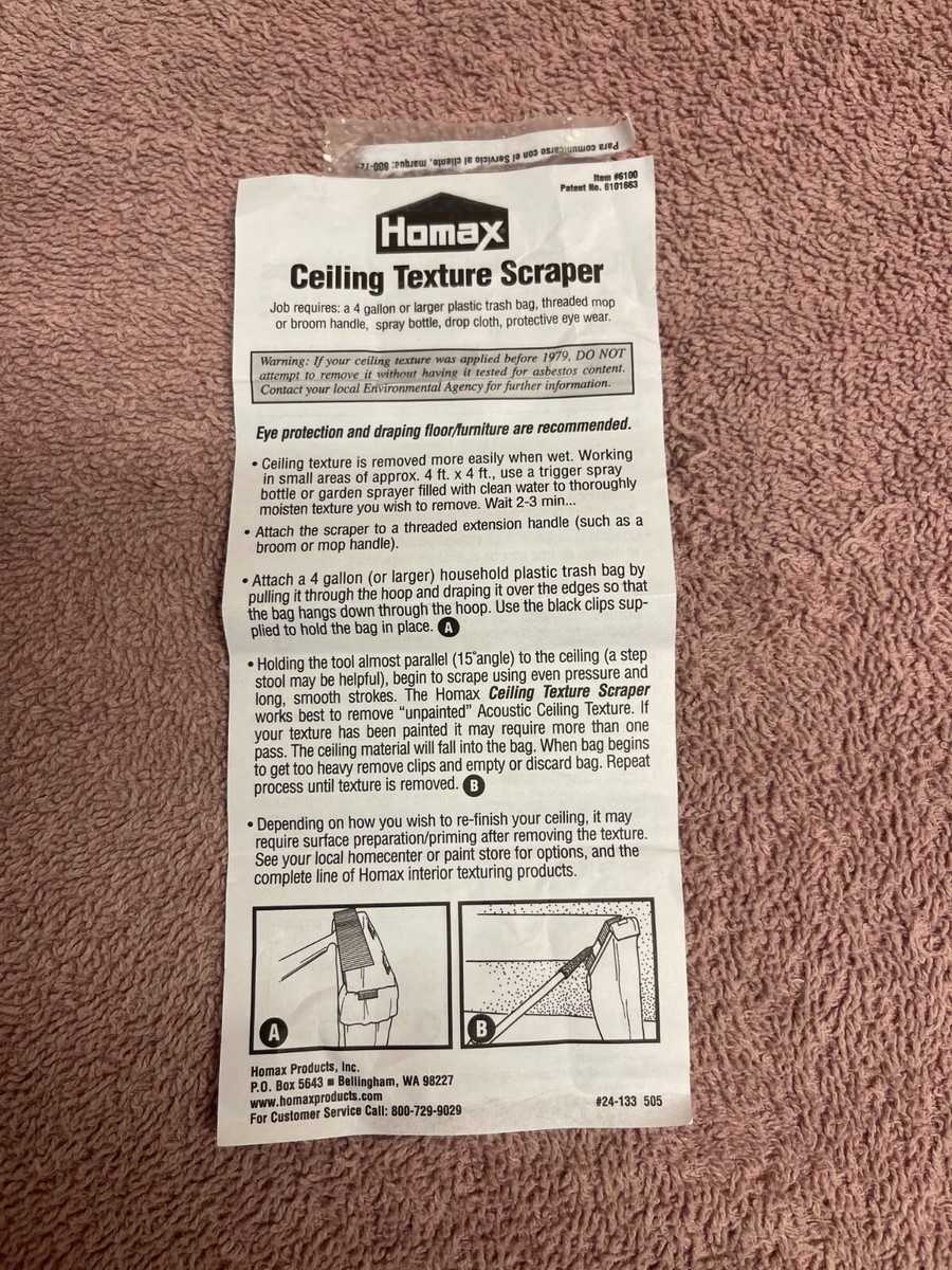 Homax Ceiling Texture Instructions | Shelly Lighting