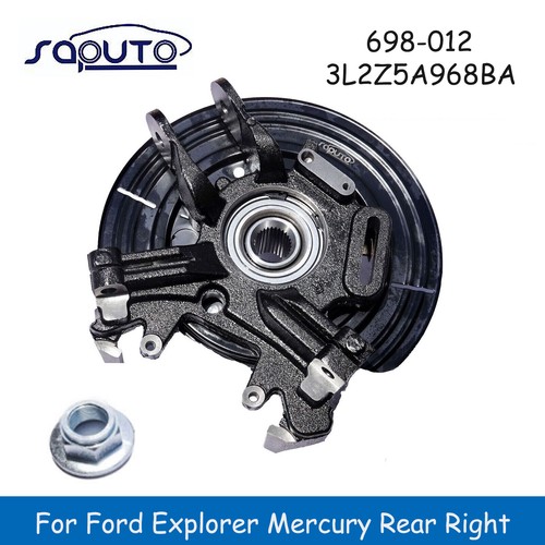 Rear Right Wheel Bearing Hub Steering Knuckle Assembly For Ford ...