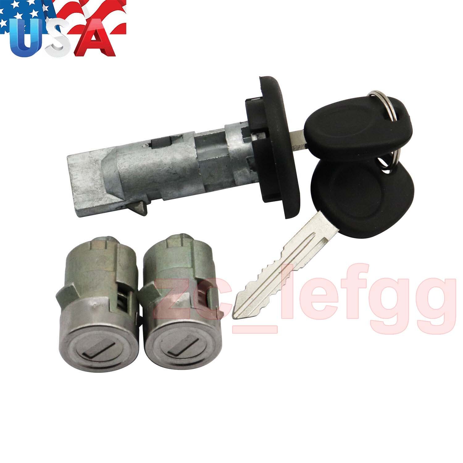 New Ignition Lock Cylinder & Keys fit CHEVROLET GMC Silverado Tahoe ...