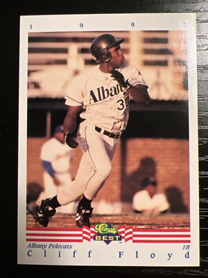 1992 Classic Best Cliff Floyd Baseball Cards #380 Albany Polecats | eBay