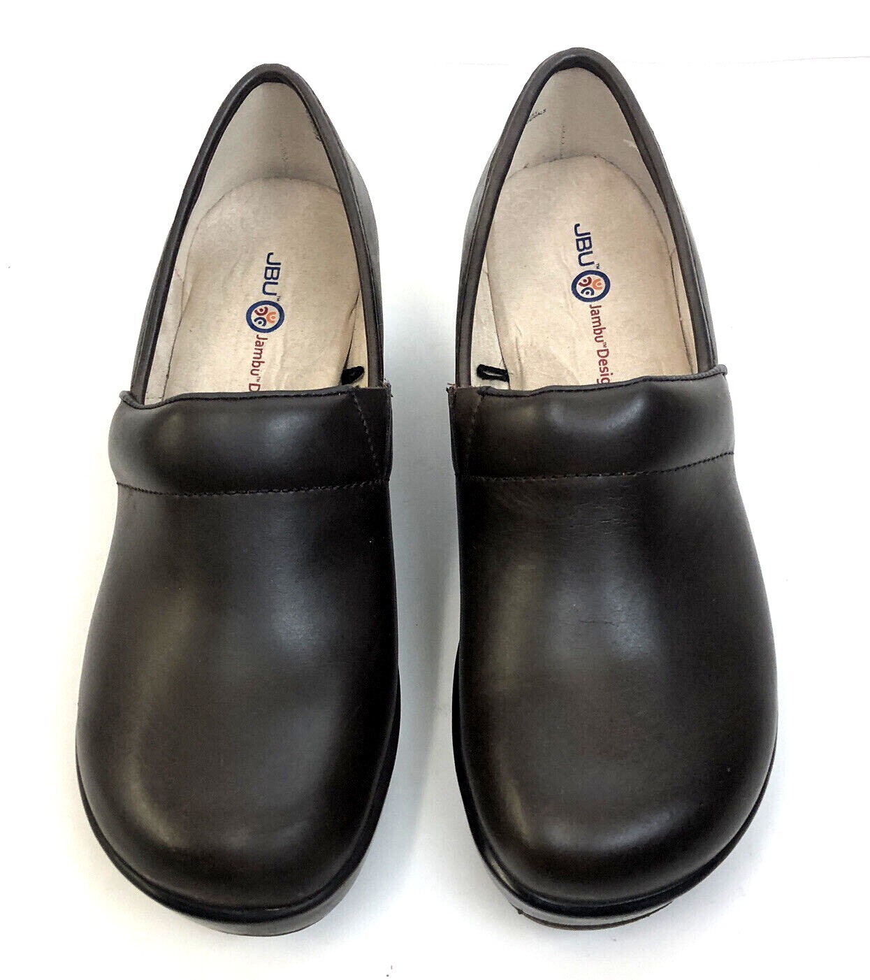 JBU Jambu Design Cordoba Clogs 8.5M Brown Leather Sho… - Gem