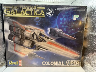 Revell Battlestar Galactica Colonial Viper 30th Model New SEALED | eBay