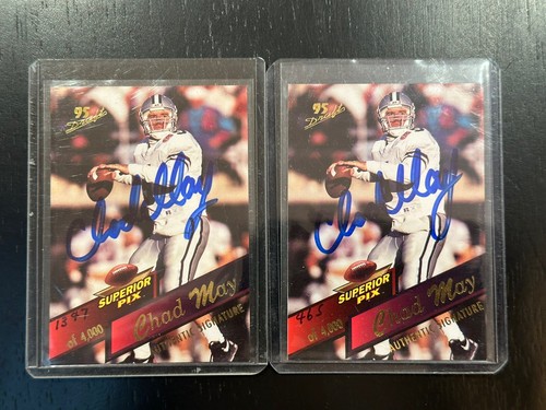 1995 Superior Pix /4000 Chad May #30 Autograph Rookie Card | eBay