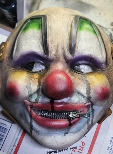 Shawn Crahan Clown Mask Slipknot 25th Anniversary Latex Mask | eBay