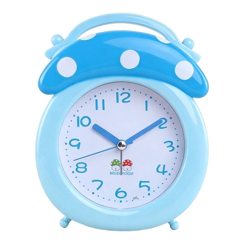 Student Alarm Clock Loud Alarm with Jump Second Movement and Portable ...