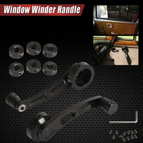 Universal Aluminum Manual Billet Car Window Crank Handle Winder Lever ...