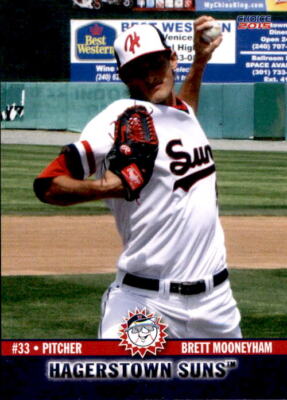 2015 Hagerstown Suns Choice #13 Brett Mooneyham Merced California ...