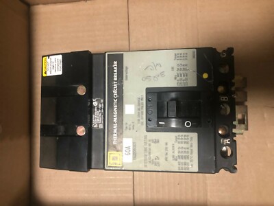 Square D 60A Circuit Breaker FA320601121 AL100FA | eBay