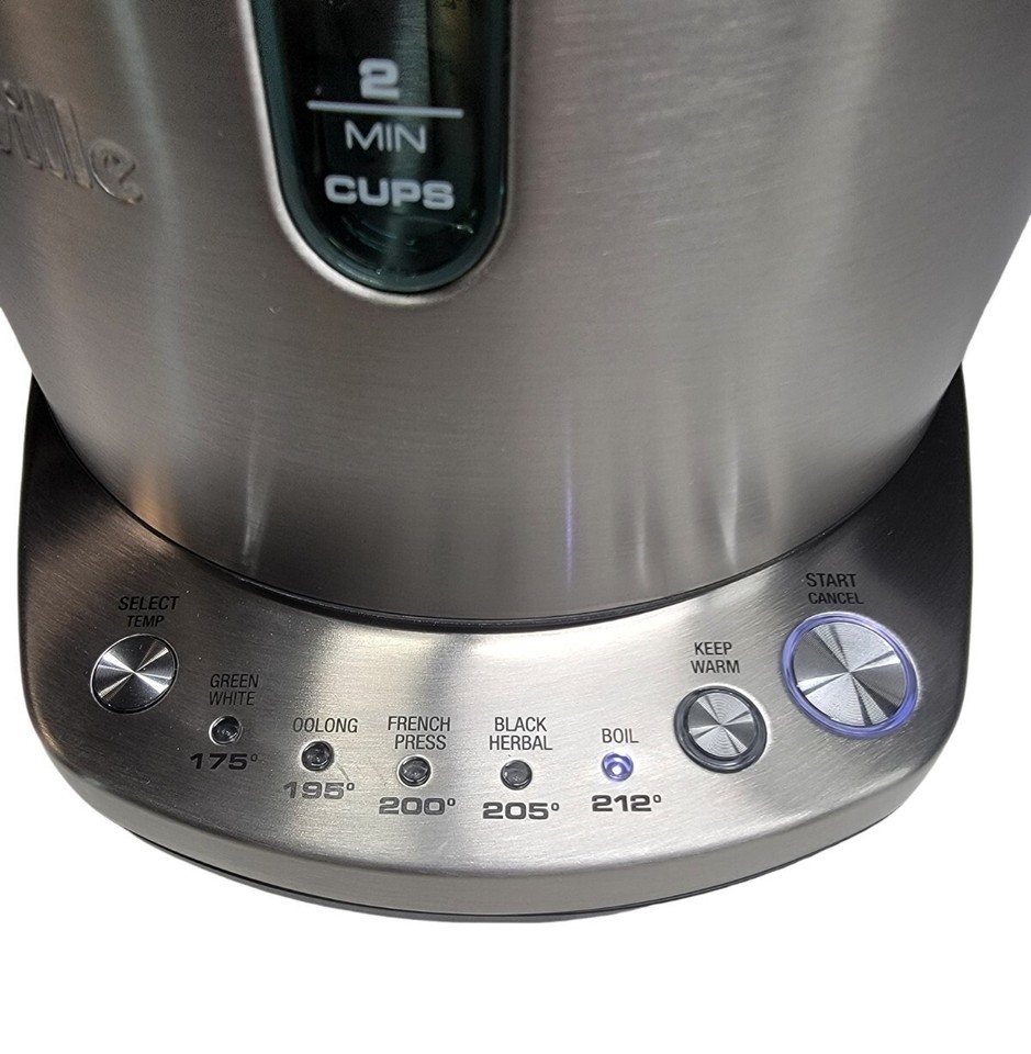 Breville The Temp Select Water kettle BKE720 1.7LT Stainless Steel OB ...
