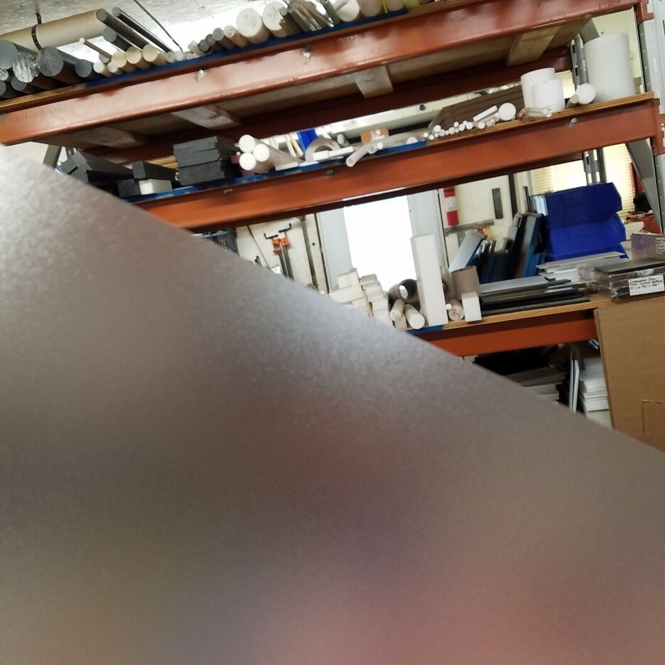 .018" x 8-7/8" x 27" CLEAR FROSTED TEXTURED LIGHT DIFFUSING PLASTIC ...