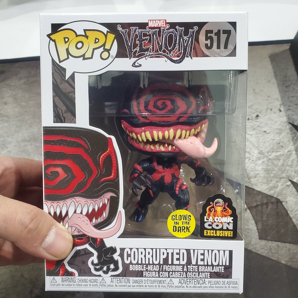 2019 LACC LA Comic Con CORRUPTED VENOM GITD Exclusive Funko POP! - LACC ...