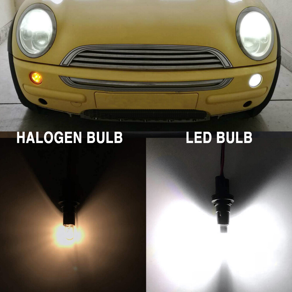 Xenon White LED Side Light sidelight Bulbs For Mini Cooper R50 R53 R56 ...