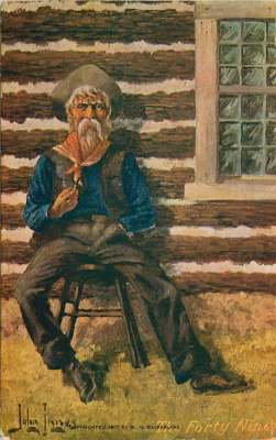 John Innes Signed Postcard - The Forty-Niner - Troilene Western Type ...