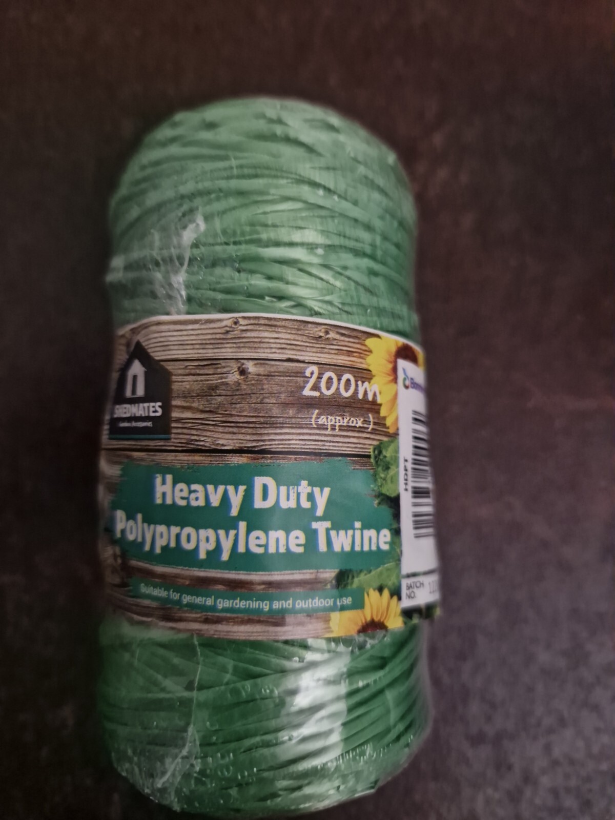 600M Green Garden String Twine Heavy Duty Jute Gardening Plant Support ...