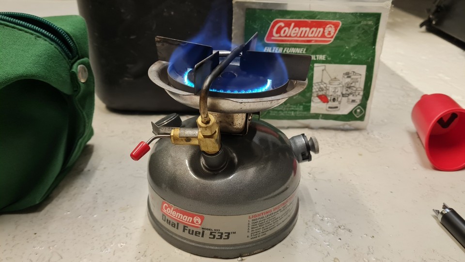 Working Coleman 533 Dual Fuel Stove collection only | eBay UK