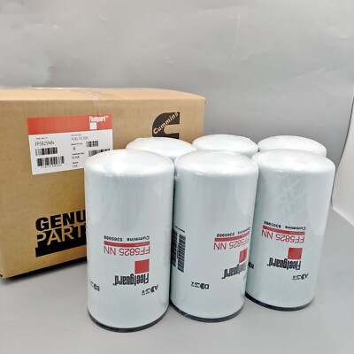 6 Pack FF5825NN Fuel Filter NanoNet X15 For Cummins Fleetguard FF5825 ...