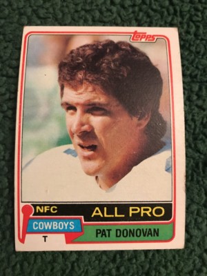 1981 Topps #330 Pat Donovan Dallas Cowboys ext/ext+ | eBay