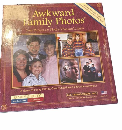 Awkward Family Photos Board Game Some Pictures are Worth 1000 Laughs ...