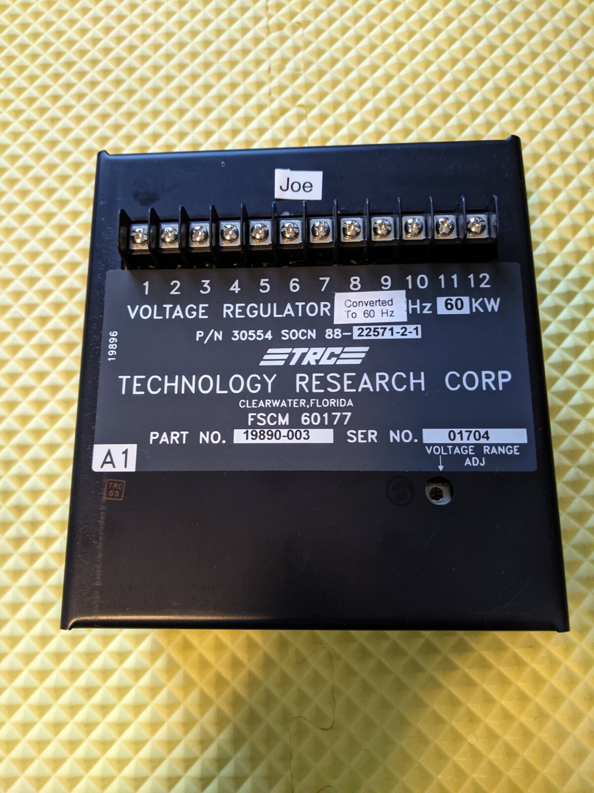 MEP-804A MEP-804B MEP-805A MEP-806A TRC Voltage Regulator TQG Military ...